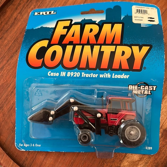 ERTL Farm Country | Toys | Ertl Farm Country Case Ih 892 Tractor With ...